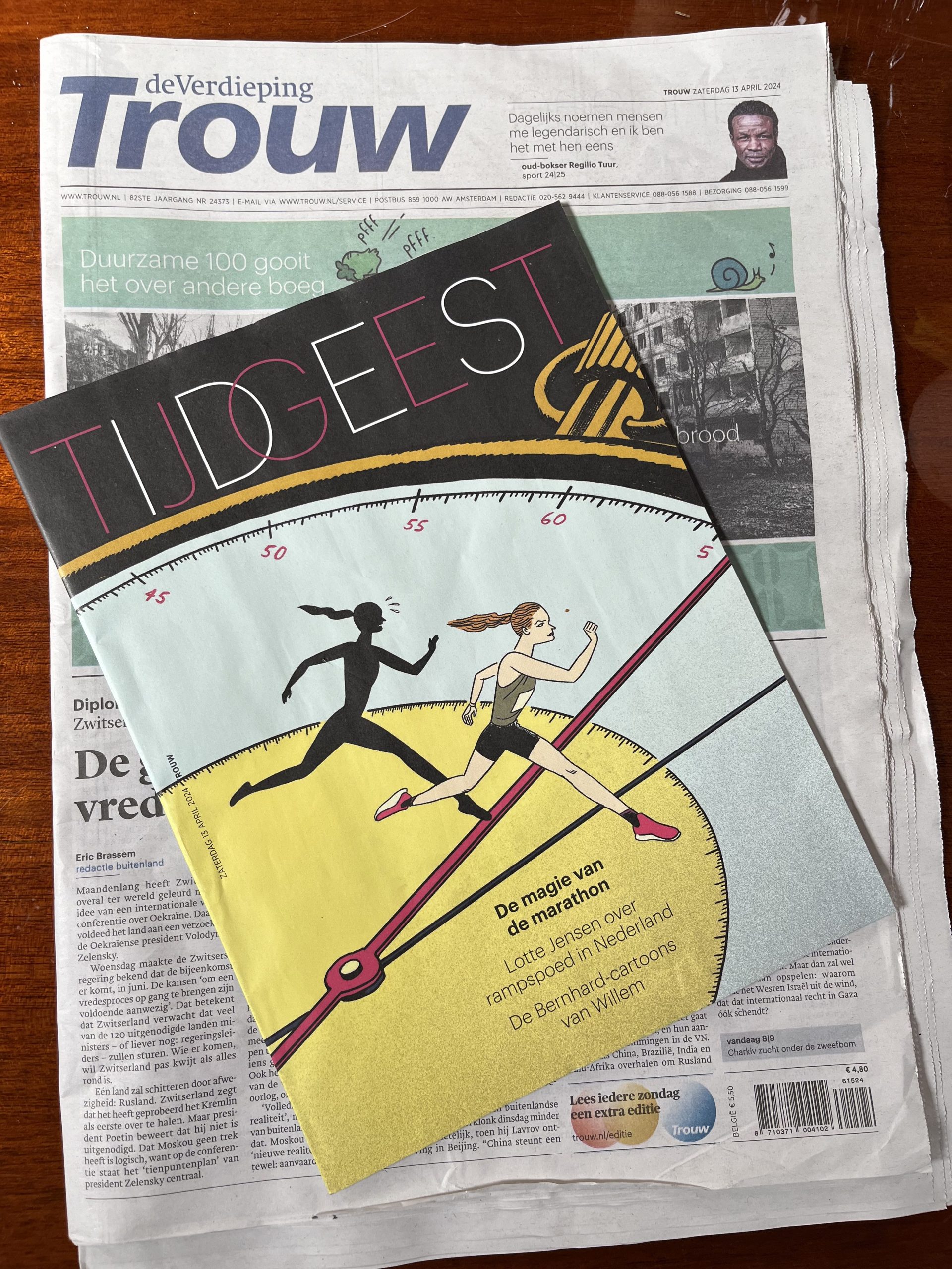 artikel in Trouw over rouwen met tiktok – Studio Sytse Jansma